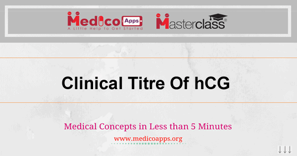 Clinical Titre of hCG - New