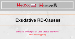 Exudative Retinal Detachment-Causes - New
